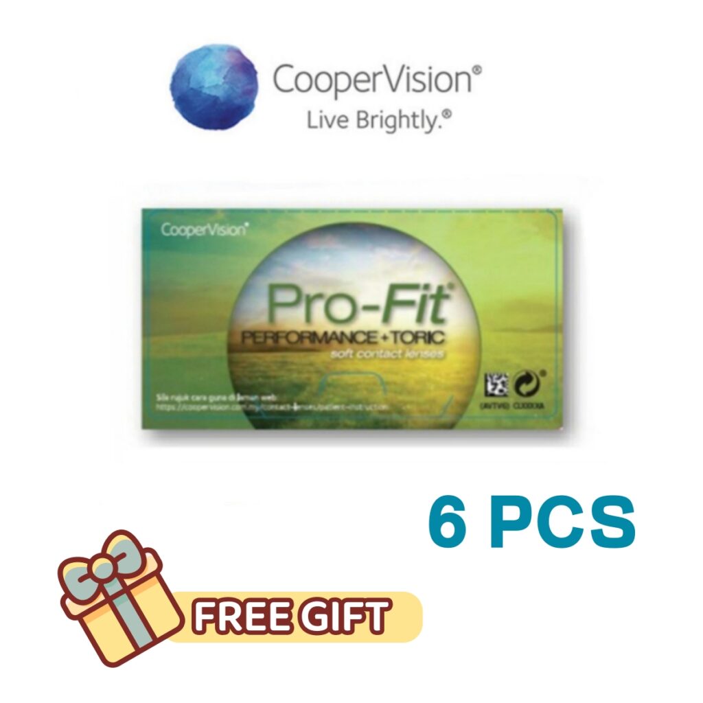 Cooper Vision Pro Fit Performance Toric Monthly Disposable (6 PCS) - My ...