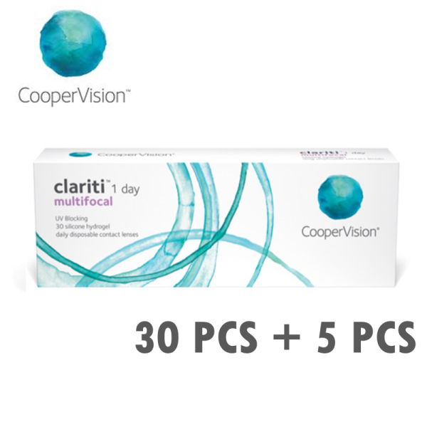 Cooper Vision Clariti 1 Day Multifocal Silicone Hydrogel Daily ...