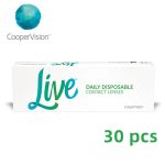 Cooper Vision Live 1 Day Daily Disposable Contact Lenses (30 PCS) - My Lens