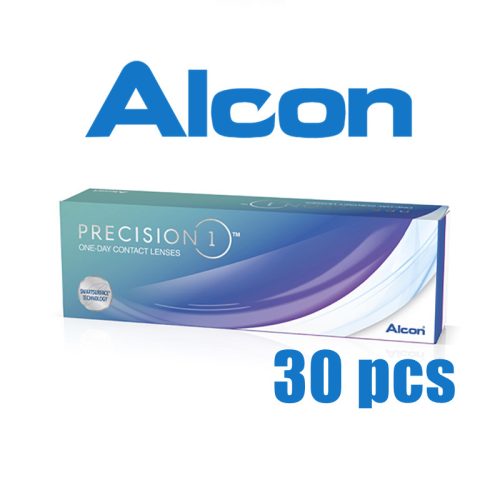 Alcon Precision 1 One Day Silicone Hydrogel Daily Disposable Clear ...
