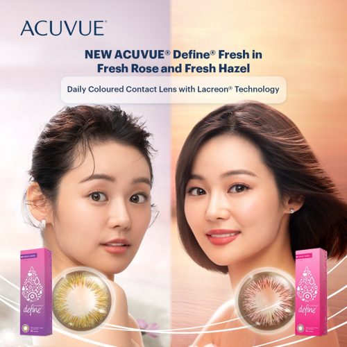 ACUVUE Define Fresh 1 Day Daily Disposable Cosmetic Color Contact Lens ...