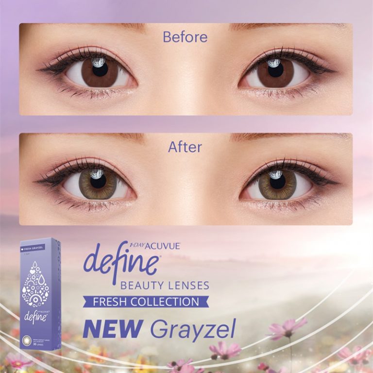 ACUVUE Define Fresh 1 Day Daily Disposable Cosmetic Color Contact Lens ...