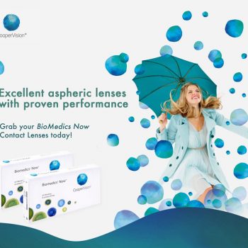 Cooper Vision Biomedics Now Hydrogel Monthly Disposable Contact Lenses ...