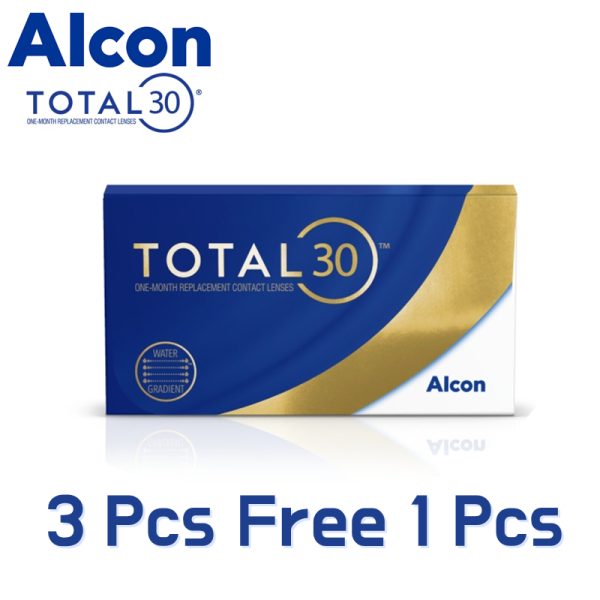 Alcon Total 30 Monthly Disposable Contact Lenses (3pcs+1pcs) – My Lens