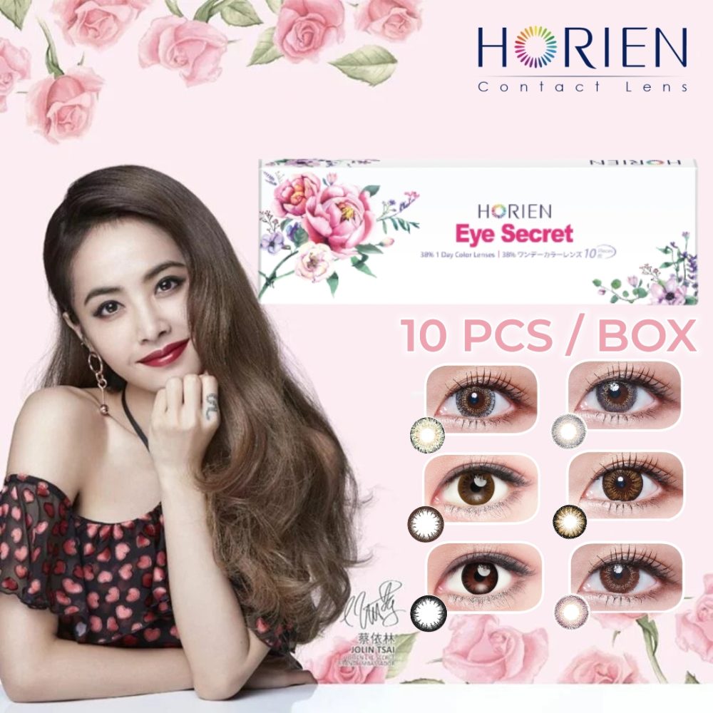 Horien Eye Secret 38% Daily Disposable Hydrogel Soft Color Contact ...