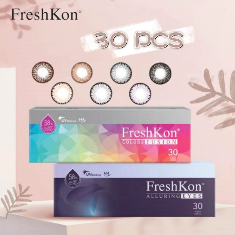 Freshkon Colors Fusion / Alluring Eyes Daily Disposable Contact Lenses ...