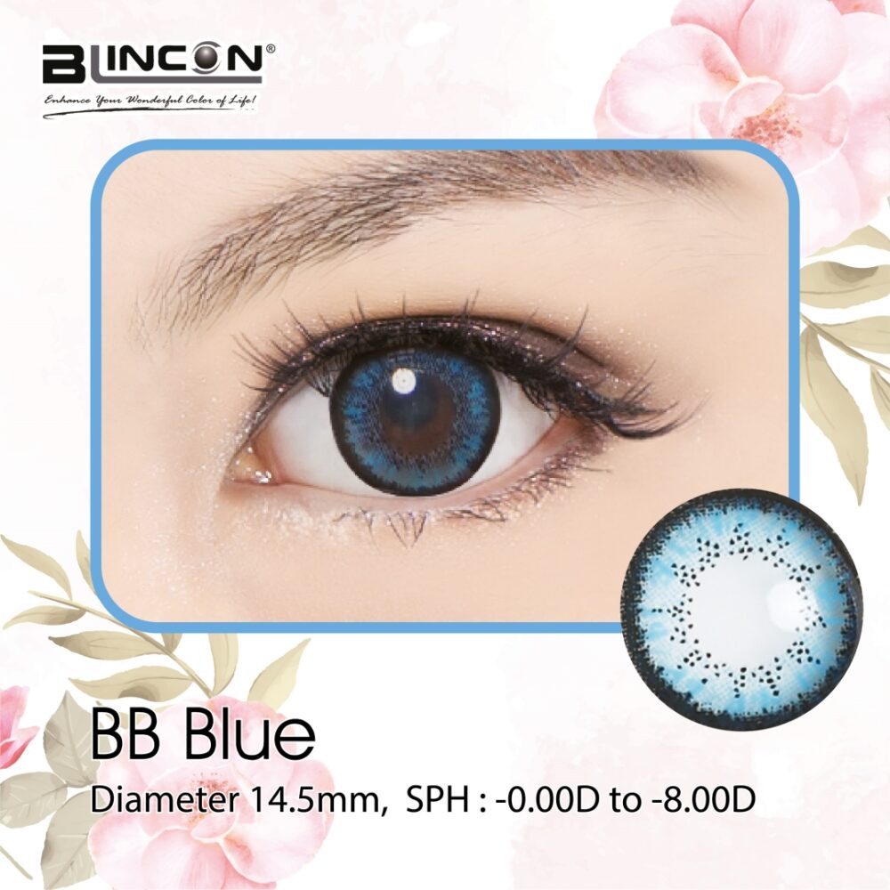 Blincon BB Monthly Disposable Color Cosmetic Contact Lenses (2 pcs ...