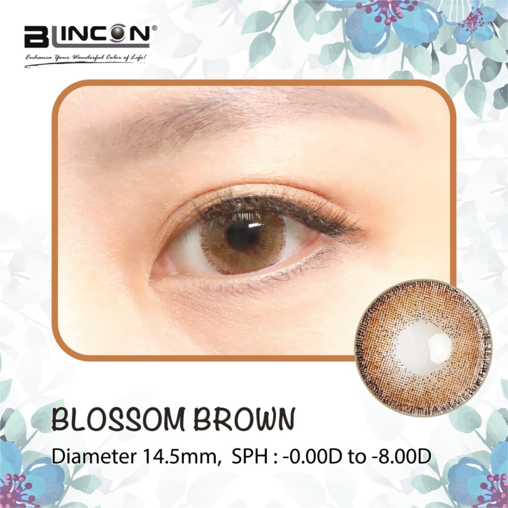 Blincon Blossom & Blossom II 3 Months Disposable Color Cosmetic Contact ...