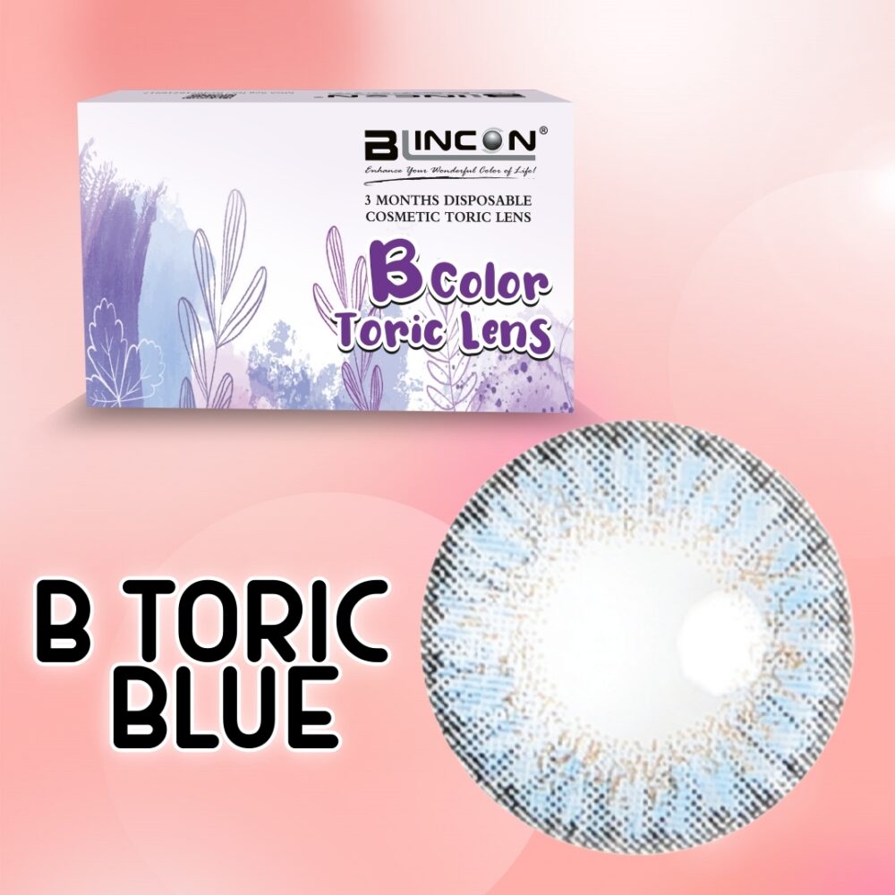Blincon B-Toric Color 3 Months Disposable Astigmatism Contact Lenses (2 ...