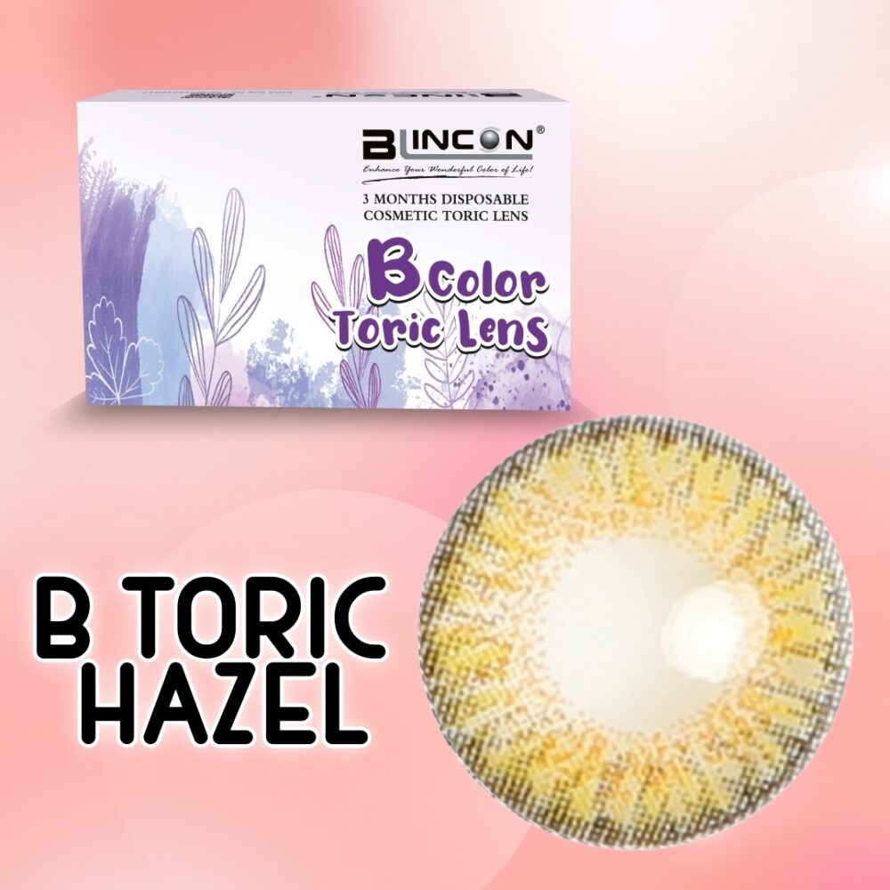 Blincon B-Toric Color 3 Months Disposable Astigmatism Contact Lenses (2 ...