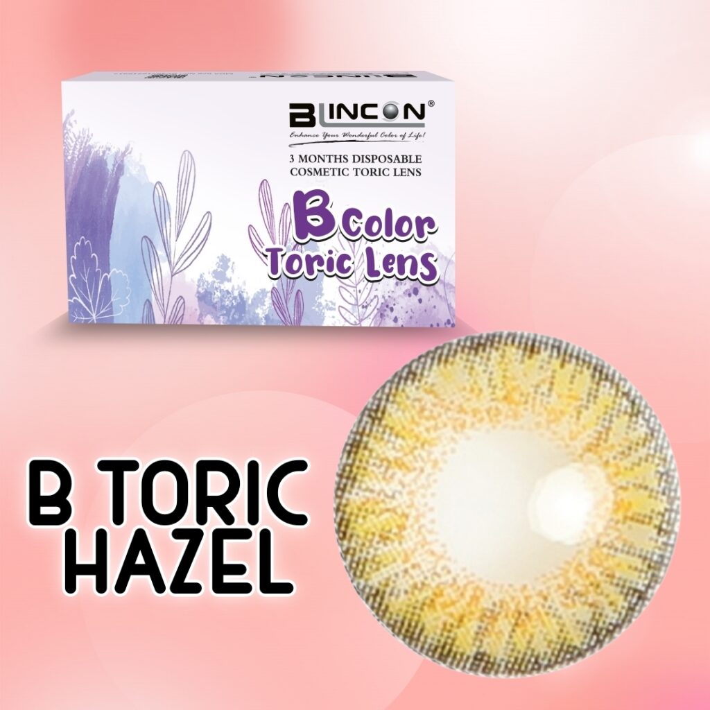 Blincon B-Toric Color 3 Months Disposable Astigmatism Contact Lenses (2 ...