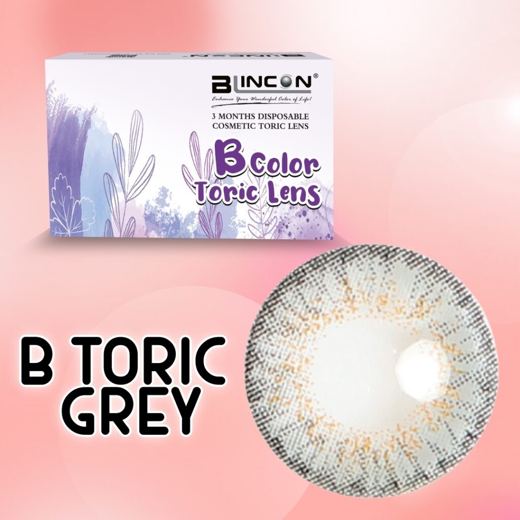 Blincon B-Toric Color 3 Months Disposable Astigmatism Contact Lenses (2 ...