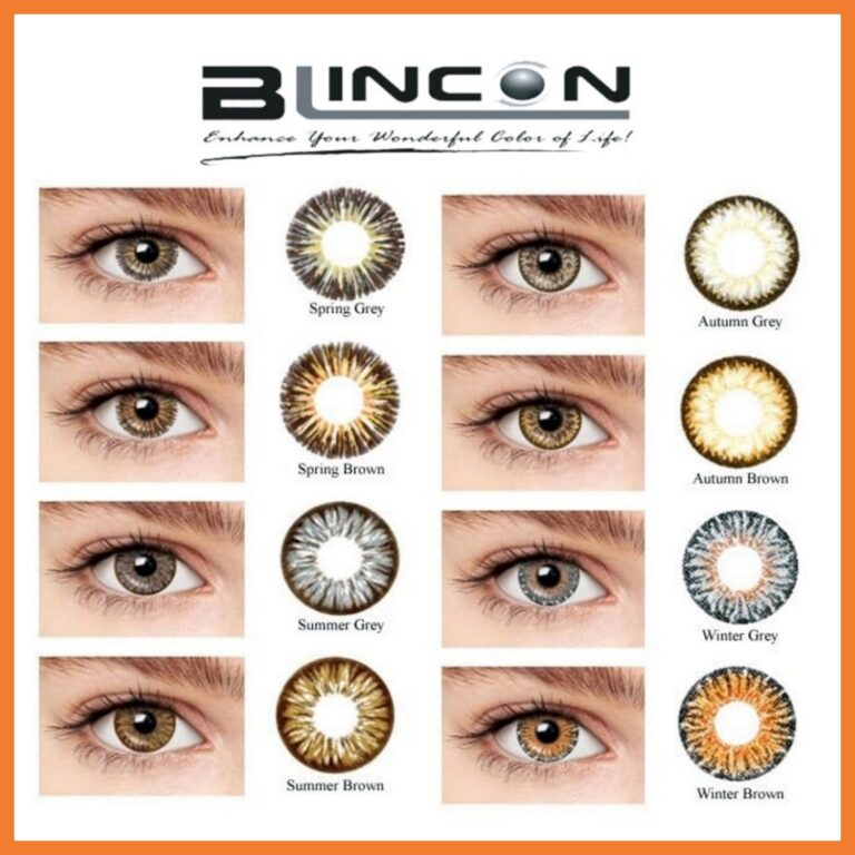 Blincon DD 3 Months Disposable Cosmetic Color Contact Lenses (2 pcs ...