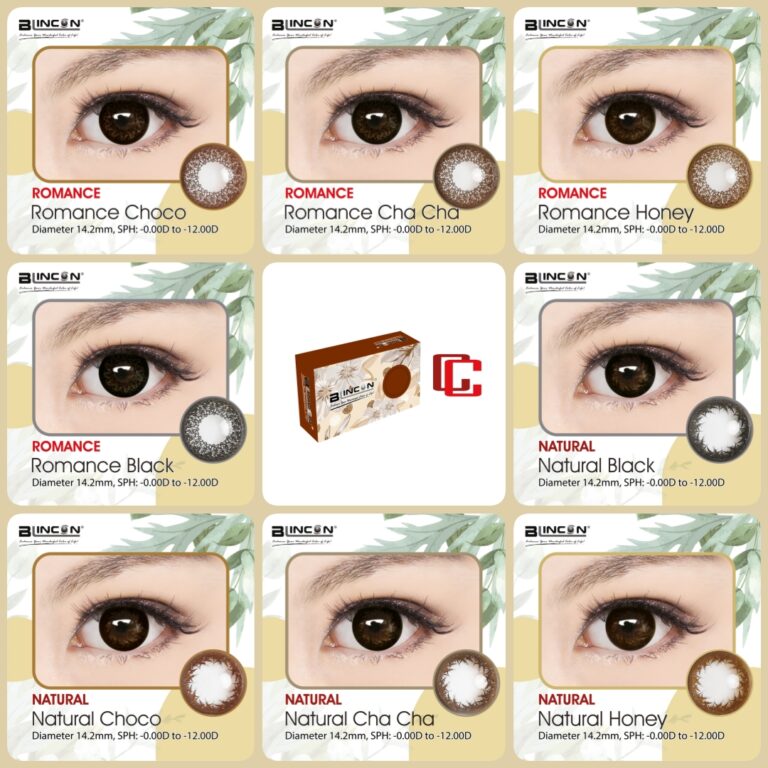 Blincon CC Monthly Disposable Color Cosmetic Contact Lenses (2 pcs ...