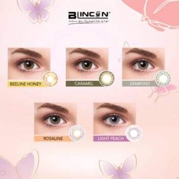 Blincon W Series 3 Months Disposable Color Cosmetic Contact Lenses (2 ...