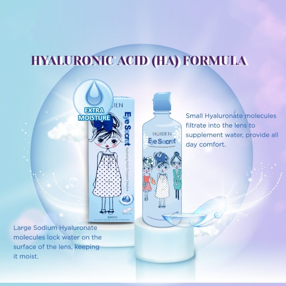 360ml Horien Eye Secret Hydrating Multi-purpose Solution - My Lens