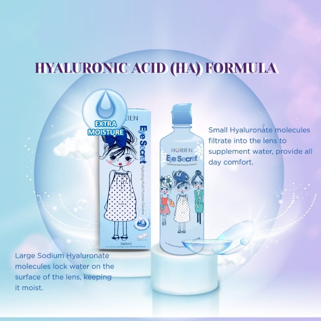 360ml Horien Eye Secret Hydrating Multi-purpose Solution - My Lens