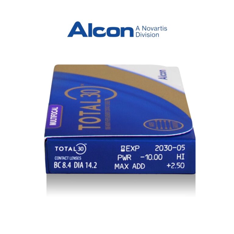 (3pcs + 1pcs) Alcon Total 30 Multifocal Monthly Disposable Contact Lens ...